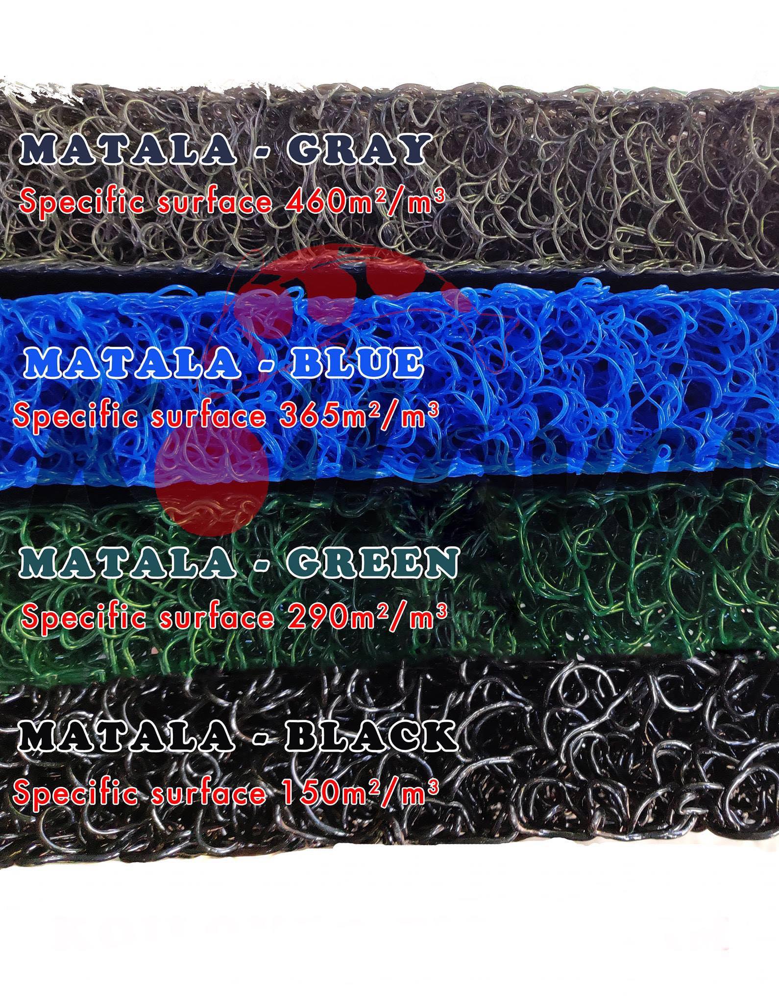 MATALA BIO FILTER MATTRESS (Tấm Lọc Vi Sinh Matala)